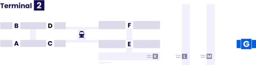 Terminal 2G – AEROPORT ROISSY CHARLES DE GAULLE (Paris-CDG)