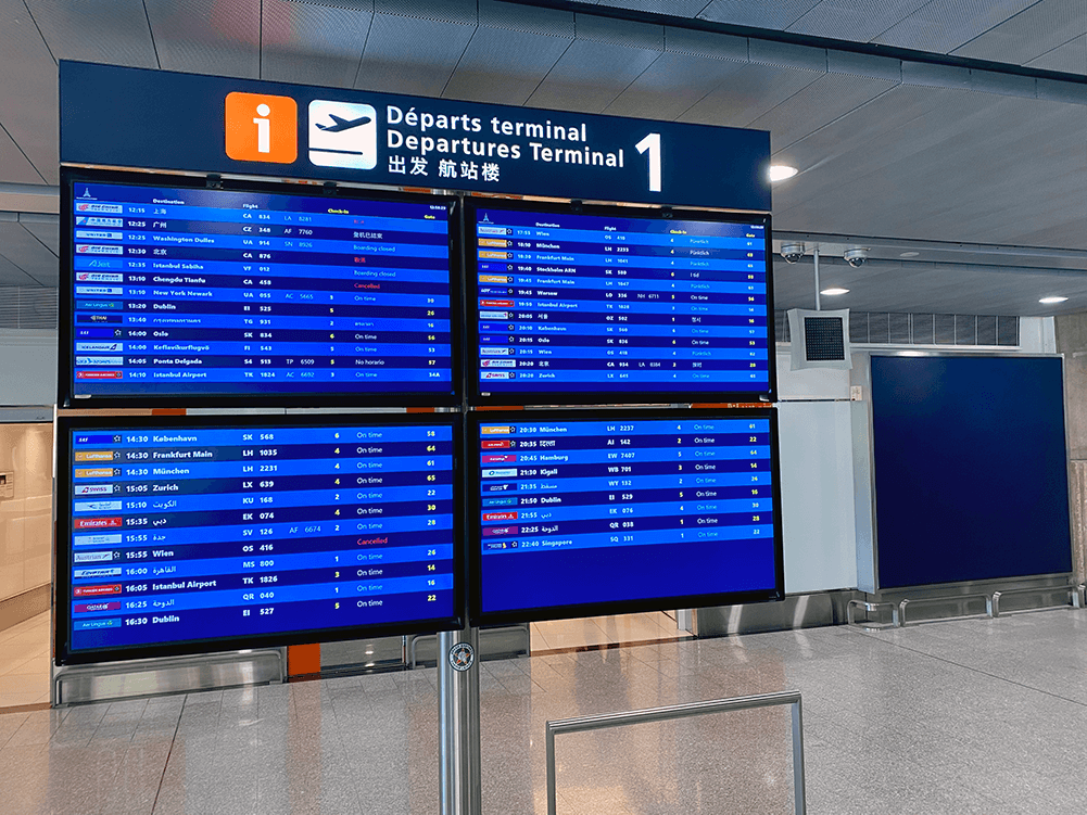 Accès Gare TGV et Terminal 1 – AEROPORT CHARLES DE GAULLE (Roissy CDG)